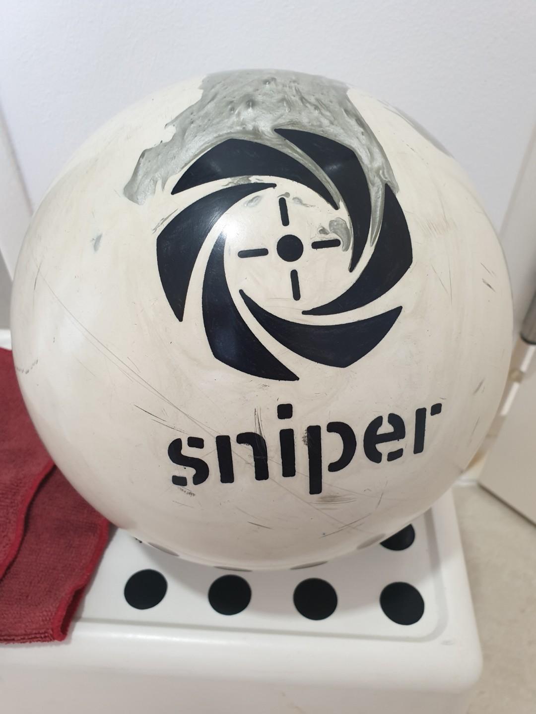 Bowling ball // Motiv Sniper 13", Sports Equipment, Sports & Games ...