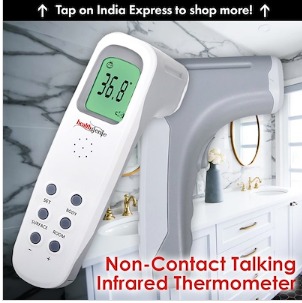 Non-contact infrared medical talking digital thermometer, Everything ...