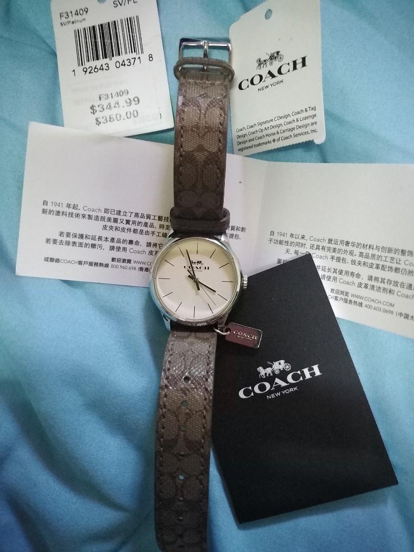 Original Coach Wrist Watch, Women's Fashion, Watches & Accessories ...