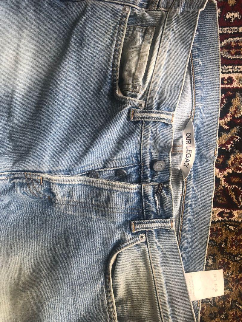 Our Legacy First Cut Jean, Men's Fashion, Bottoms, Jeans on Carousell