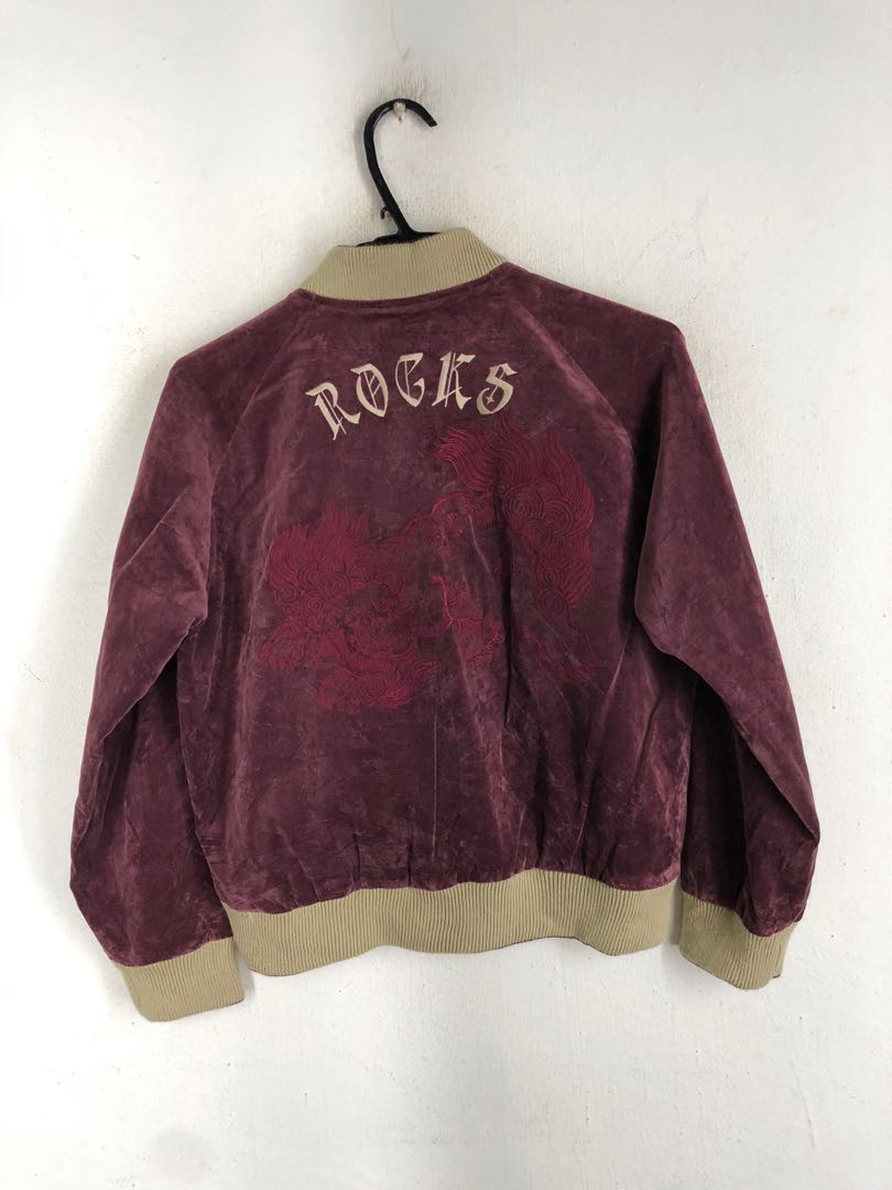 OZONE ROCK VELVET EMBROIDERY SUKARJAN JACKET NICE DESIGN, Women's ...