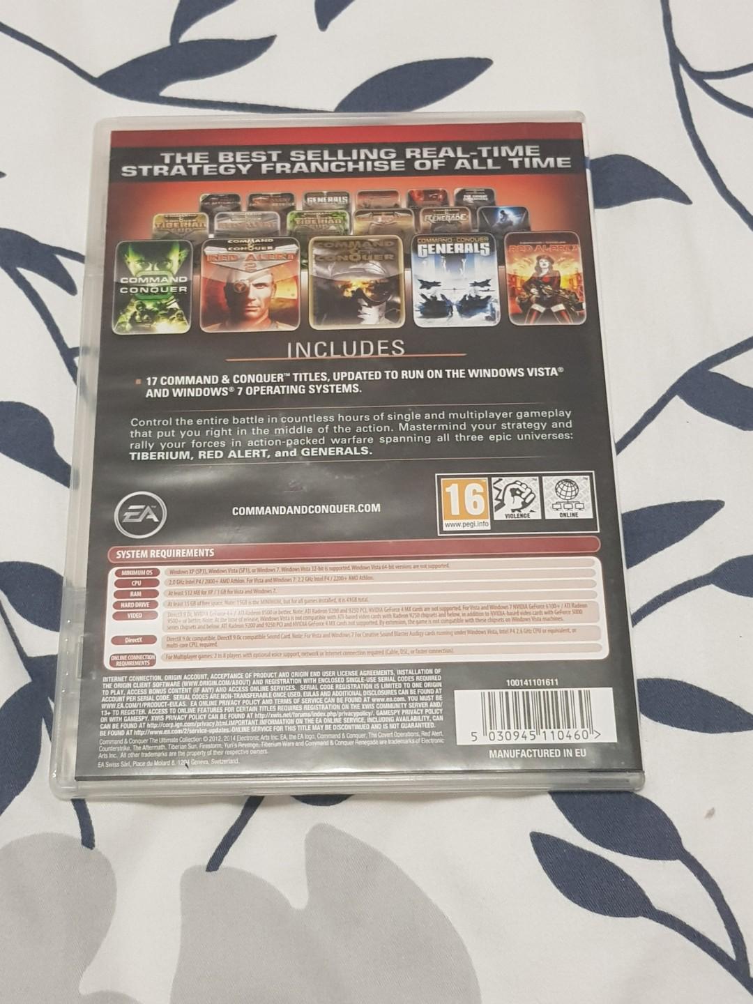 PC Games - Command and conquer ultimate collection, Toys & Games, Video ...