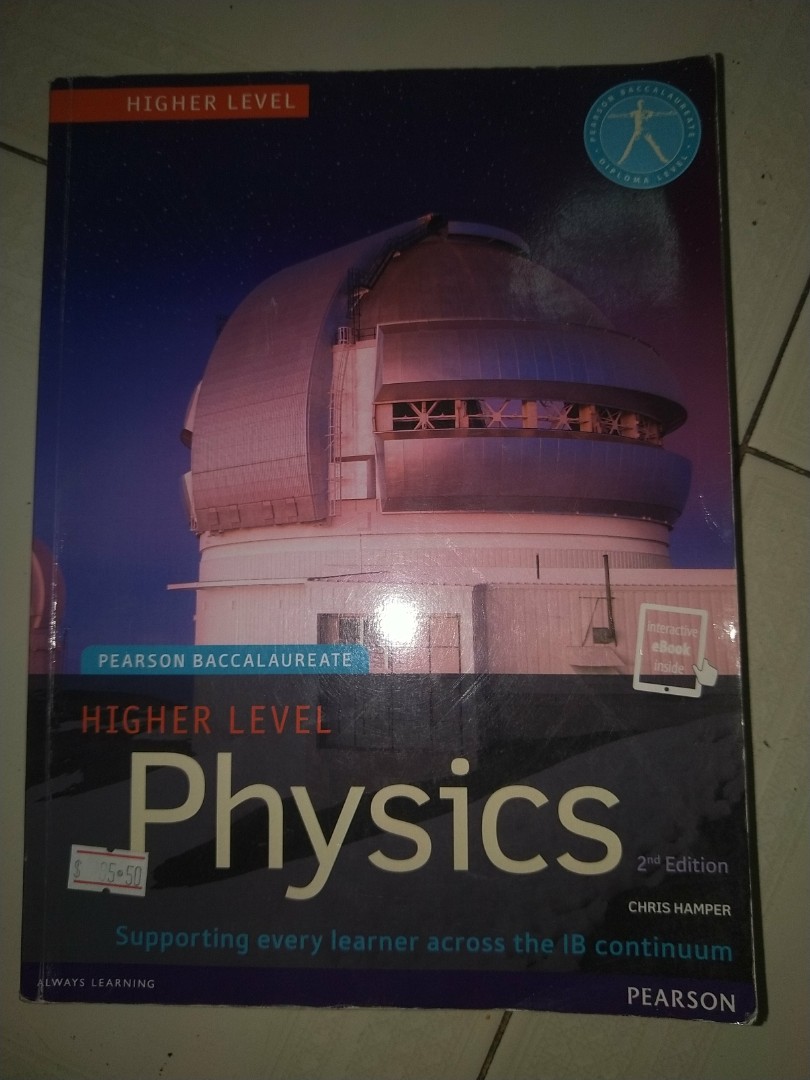 IB HL Physics Textbook (Pearson), Hobbies & Toys, Books & Magazines ...