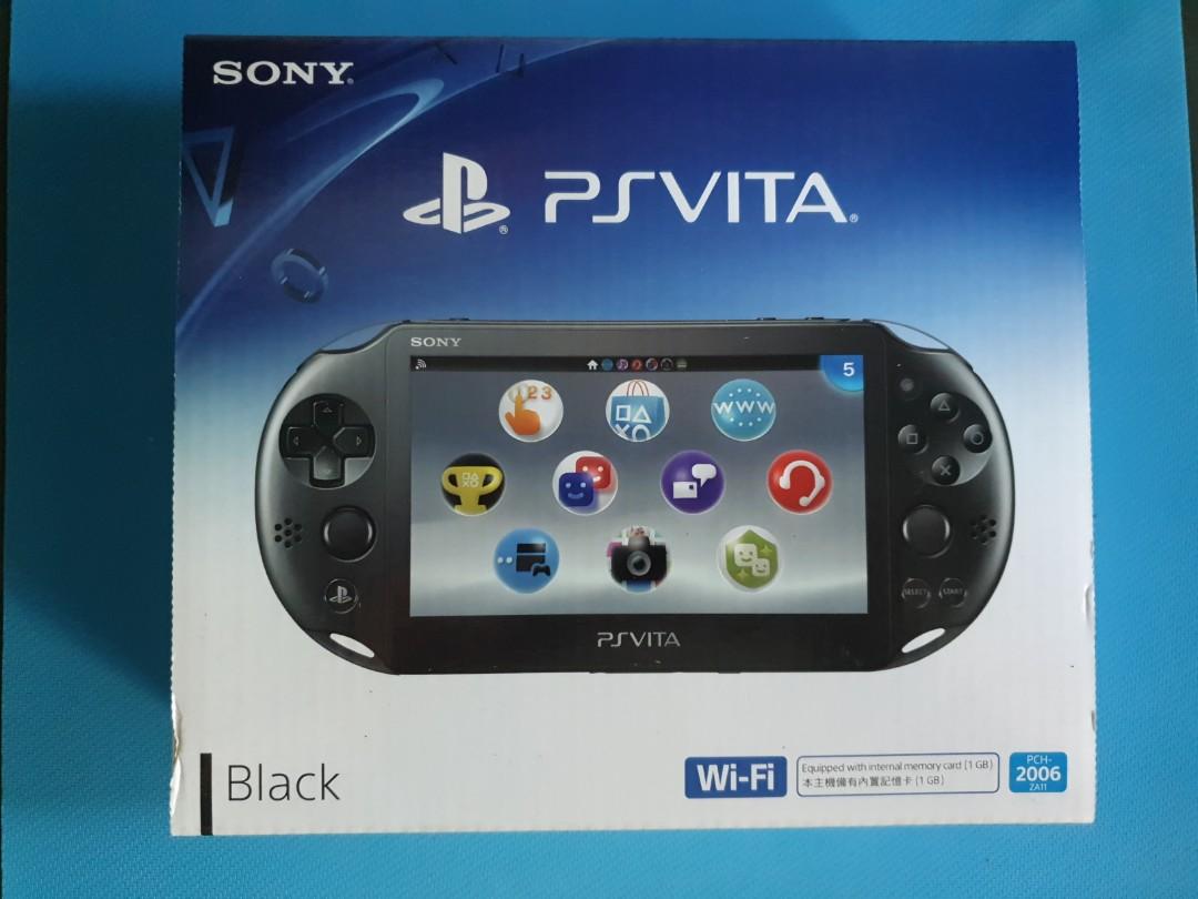 PlayStation (Psvita Black) Model, Video Gaming, Video Game Consoles, PlayStation on Carousell
