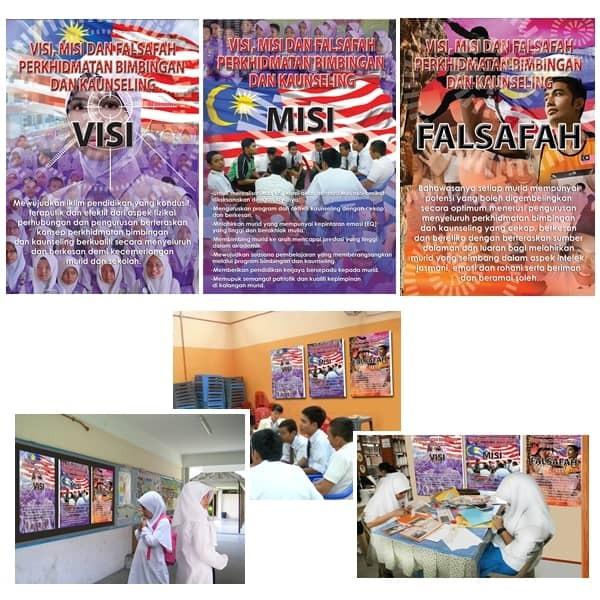 Poster Perkhidmatan Bimbingan & Kaunseling (Visi,Misi Dan Falsafah ...