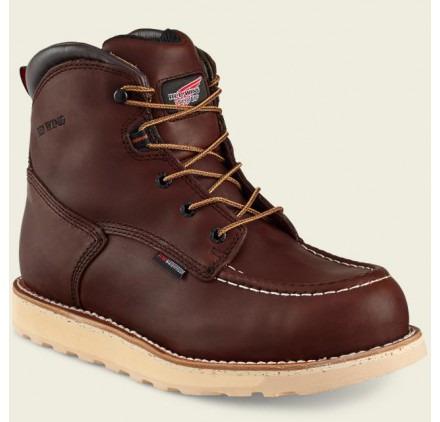 PPE Safety Shoes Red Wing Men Traction Tred 6inch Brown 2415 EH NT WP ...
