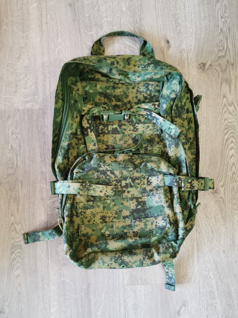SAF Digital Camo Assault Pack, Men's Fashion, Bags, Backpacks on Carousell