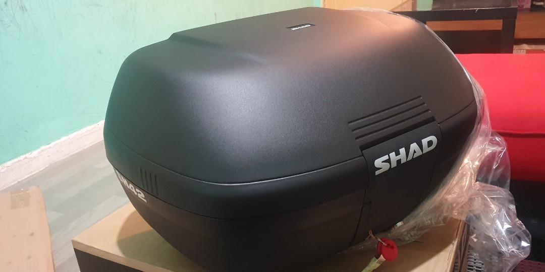 Shad box n rack (xmax), Motorcycles, Motorcycle Accessories on Carousell