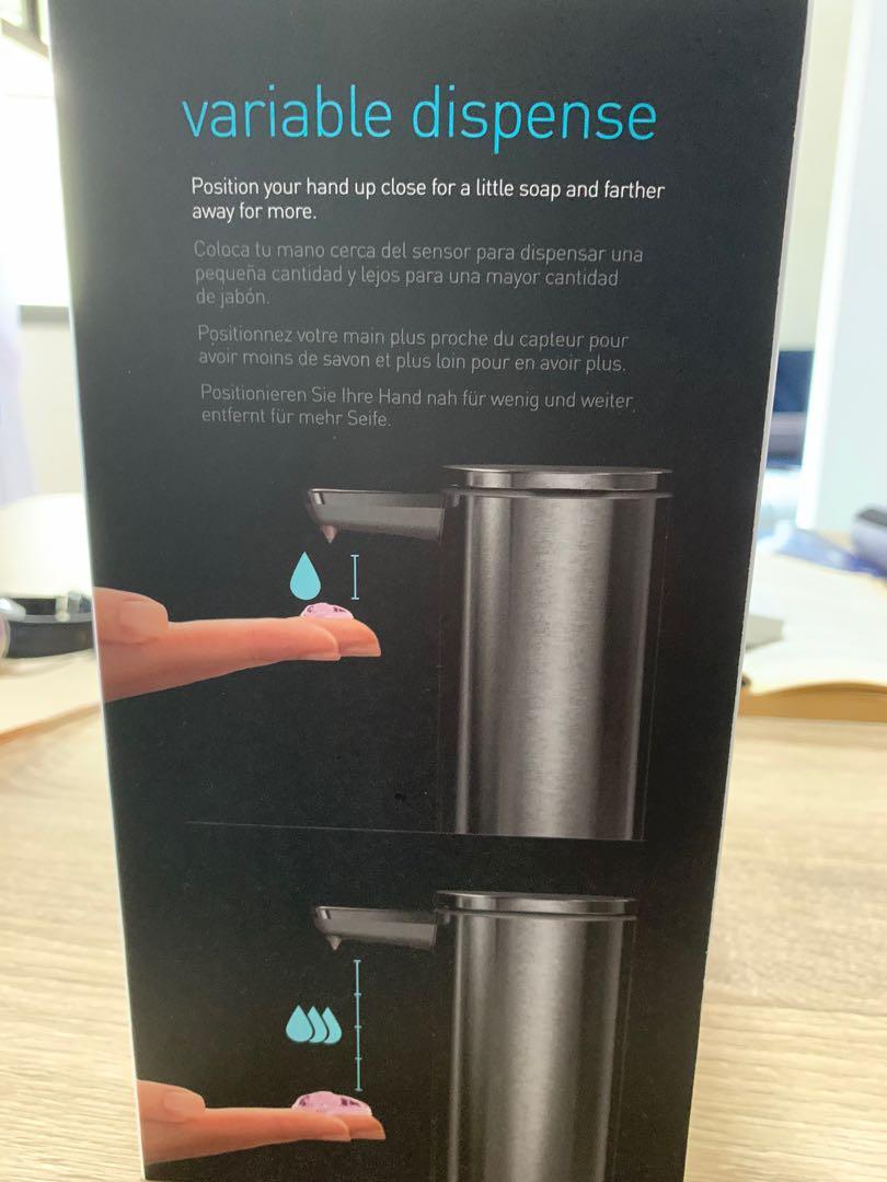 Simplehuman Sensor Soap Dispenser, TV & Home Appliances, Kitchen ...