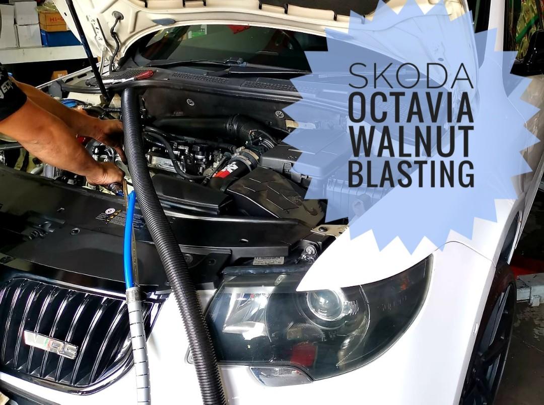 Skoda Octavia : Intake Valves Walnut Blasting, Car Accessories ...