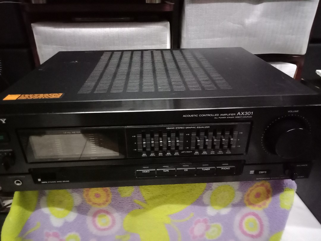 Sony Ta-Ax301 Integrted Acoustic Amp., Audio, Soundbars, Speakers ...