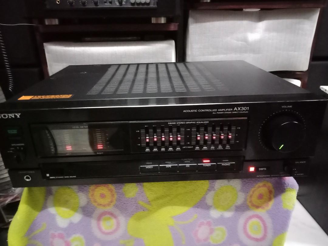 Sony Ta-Ax301 Integrted Acoustic Amp., Audio, Soundbars, Speakers ...