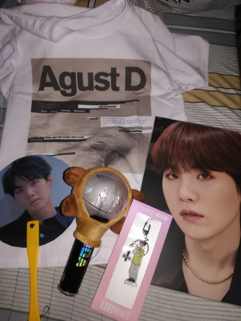 SUGA BTS Merch Bundle, Hobbies & Toys, Memorabilia & Collectibles, K ...