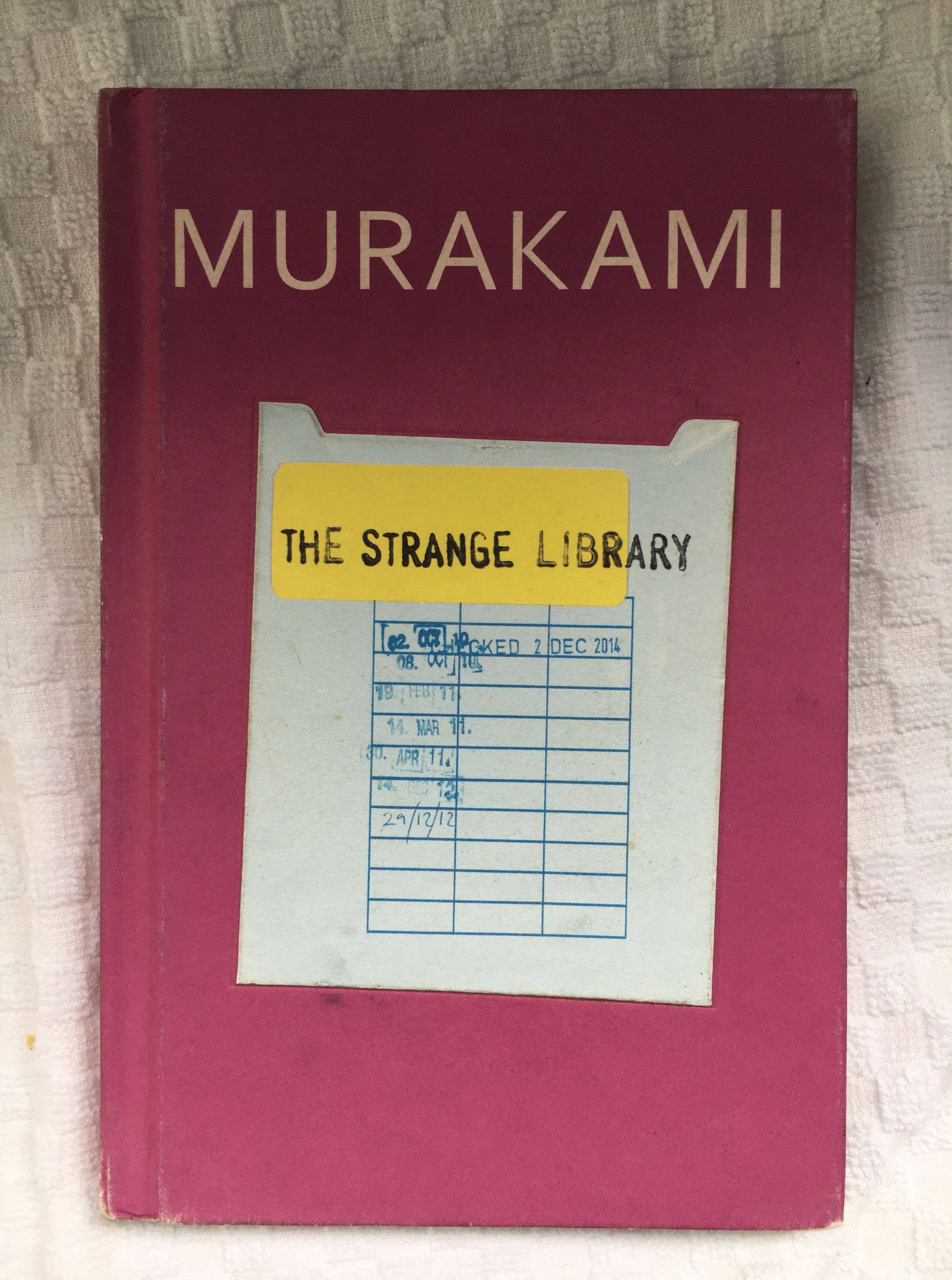 The Strange Library (Haruki Murakami), Hobbies & Toys, Books ...