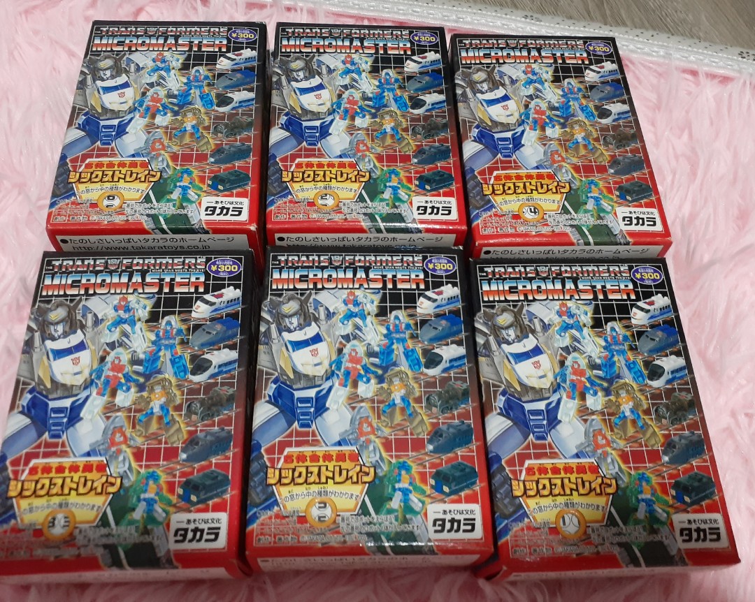 [Collectables] Transformer micromaster 6 liner Train combiner, Hobbies ...
