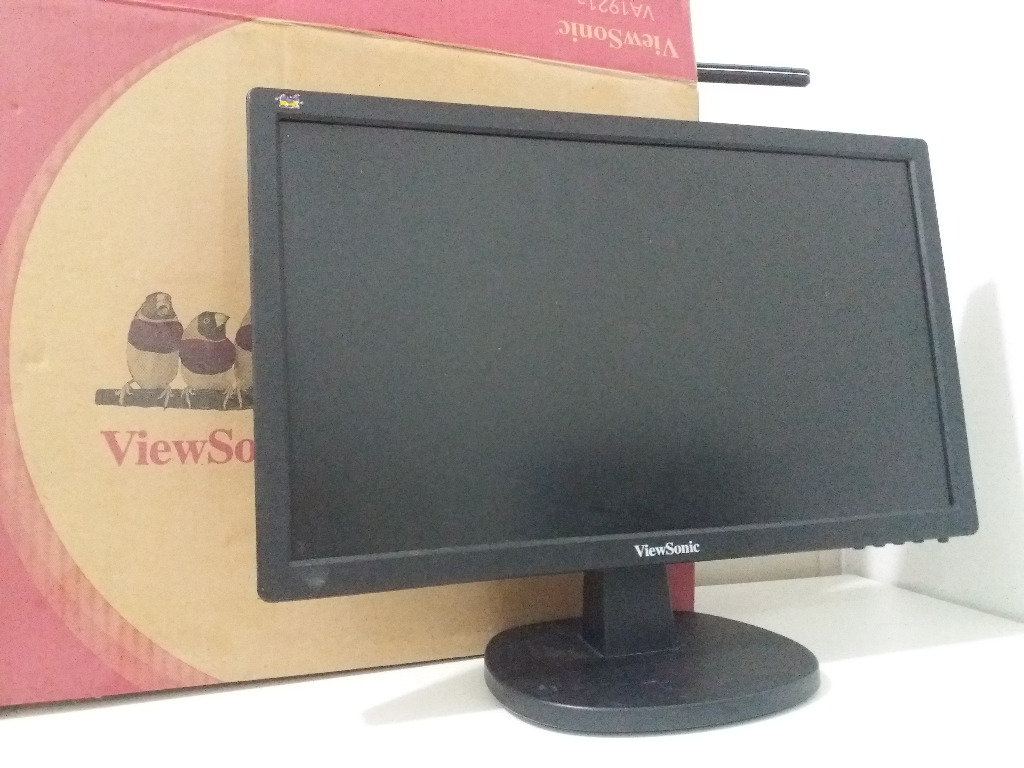 Viewsonic VA1921a Widescreen 19" LED Display Computer Monitor ...