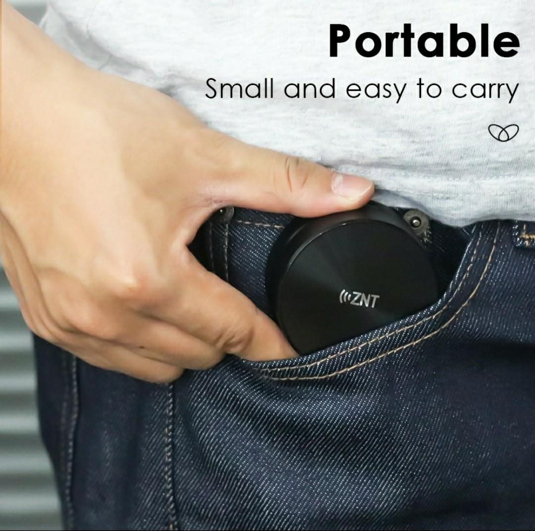 ZNT SoundBox Mini Bluetooth 5.0 TWS Earbuds with Built-in Mic Black ...