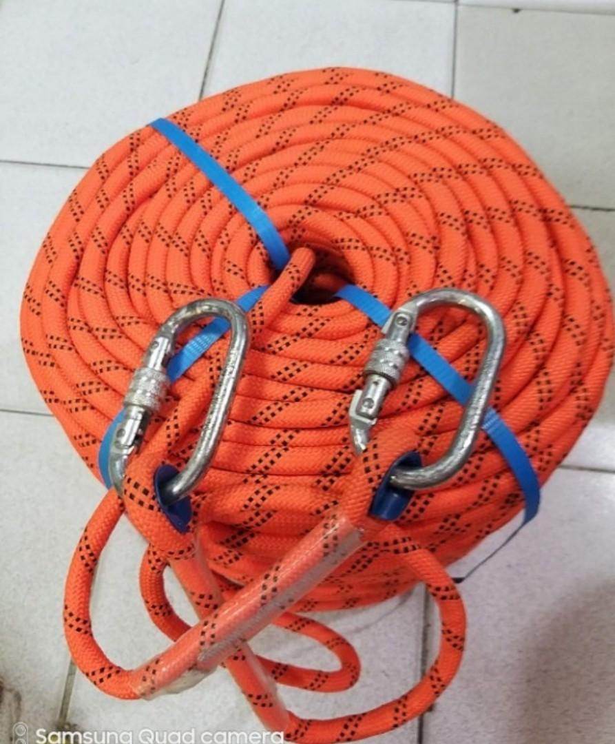 11.5MM Static Kermantle Rope Rappelling Kernmantle Ropes with Freebies ...