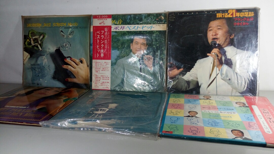 12" vinyl records Japan assorted plaka, Hobbies & Toys, Music & Media ...