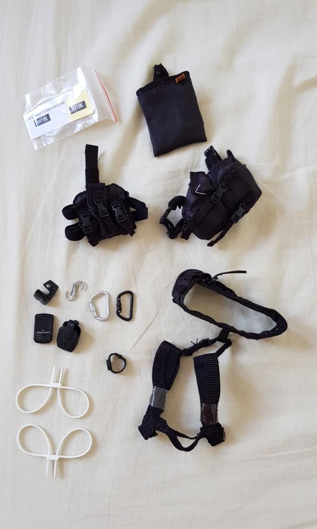 1/6 scale did driver LAPD swat harness bag leg drop phone etc, Hobbies ...