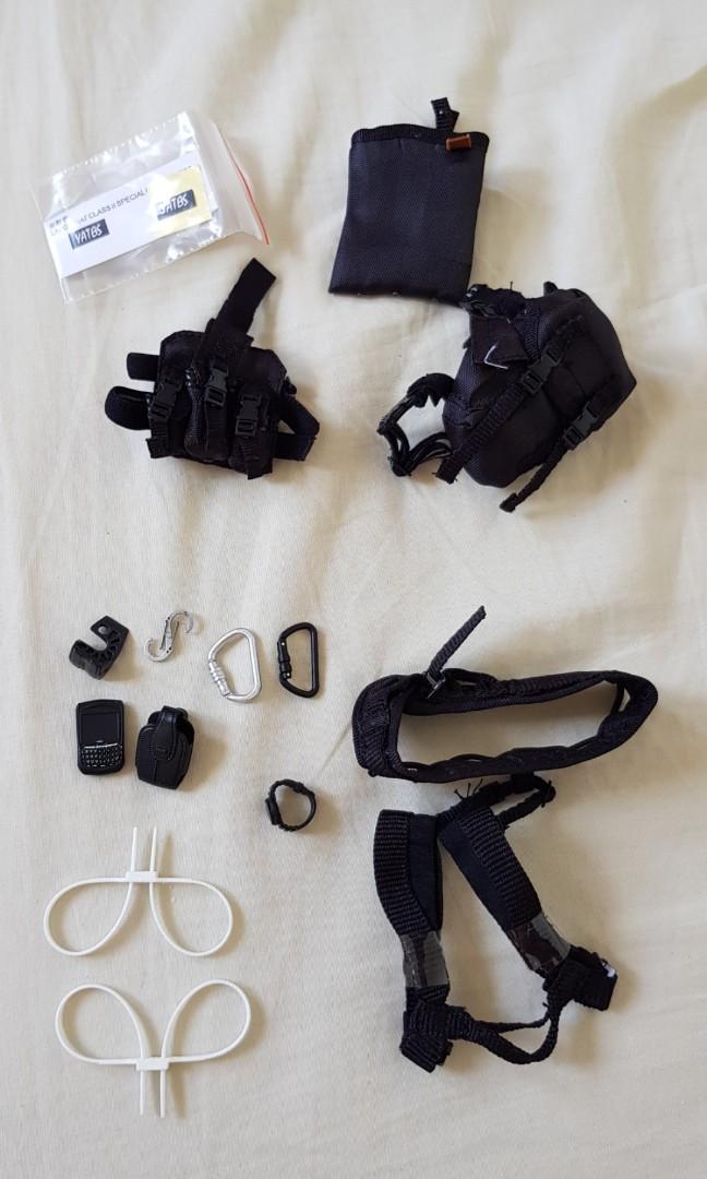 1/6 scale did driver LAPD swat harness bag leg drop phone etc, Hobbies ...