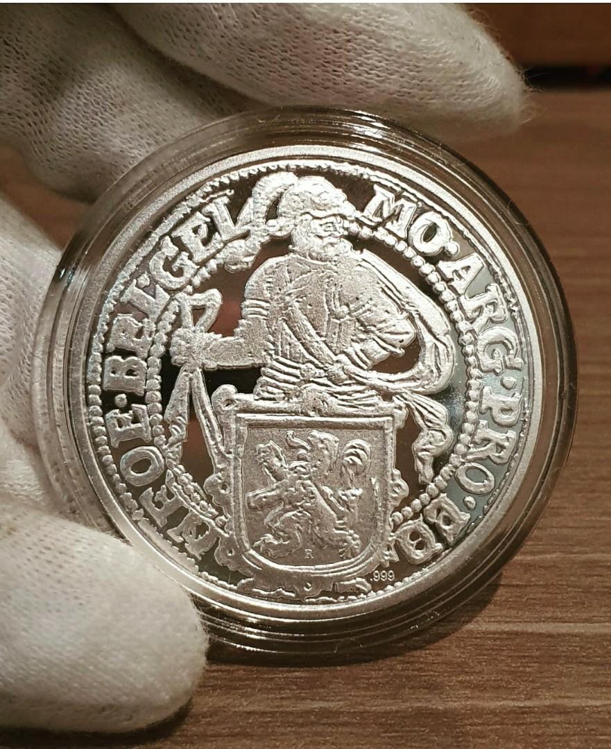 2019 Netherlands 1 oz Silver Lion Dollar Restrike, Hobbies & Toys ...