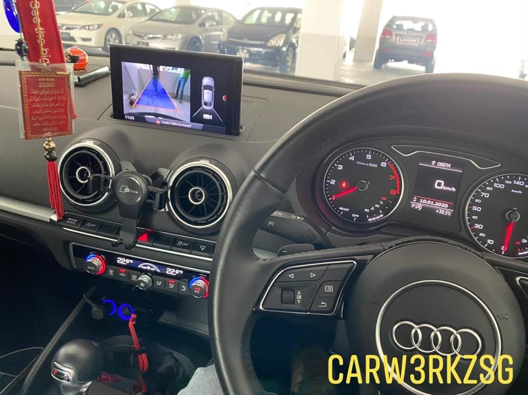 Audi a3 8v reverse camera with jnstallation, Car Accessories ...