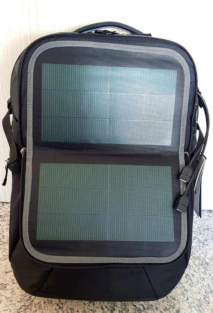 Authentic Deuter PFC FREE Day Backpack With Built-in Solar Panel ...