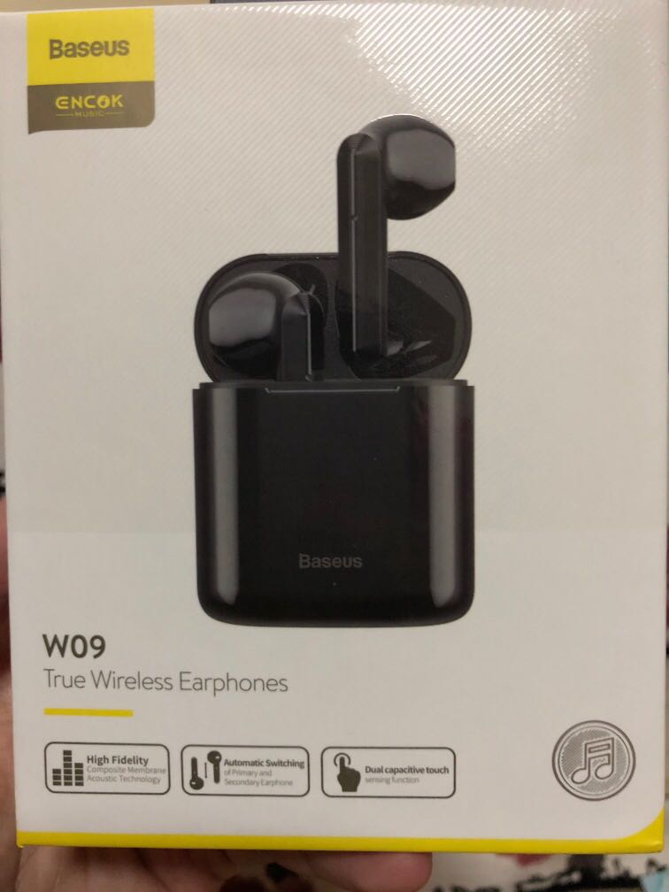 BASEUS W09 True Wireless Earbuds BNIB, Audio, Earphones on Carousell