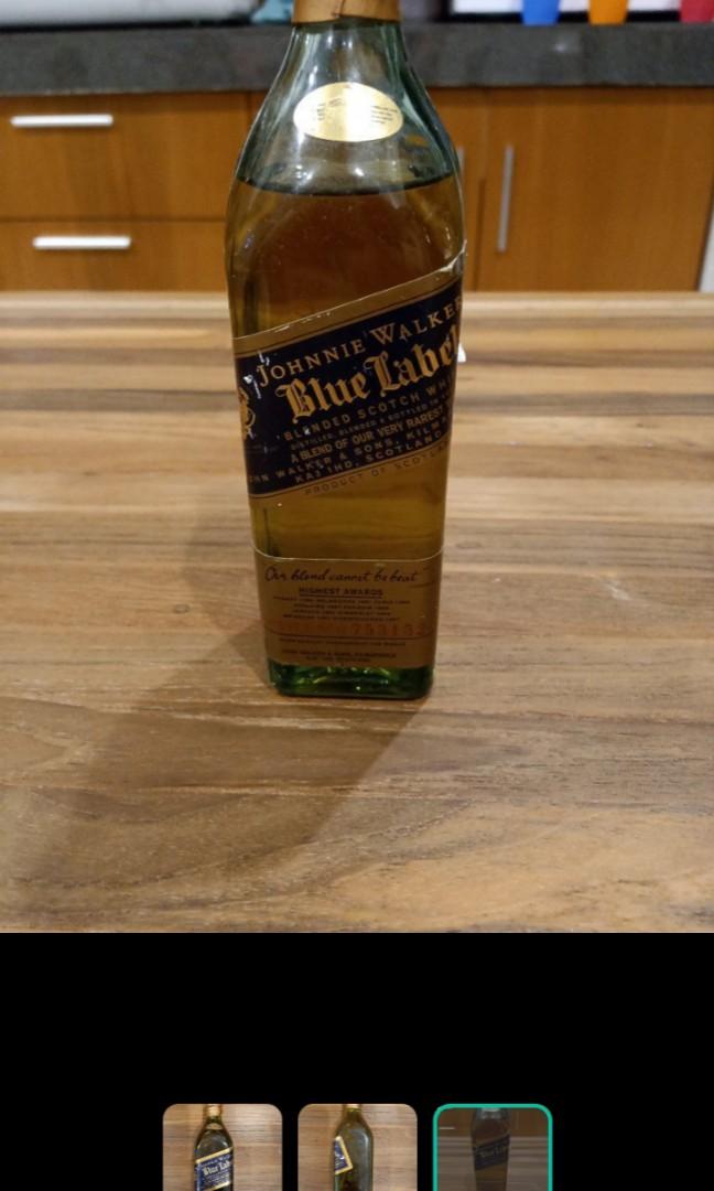 Blue label Johnny Walker, Makanan & Minuman, Minuman Tidak Beralkohol ...