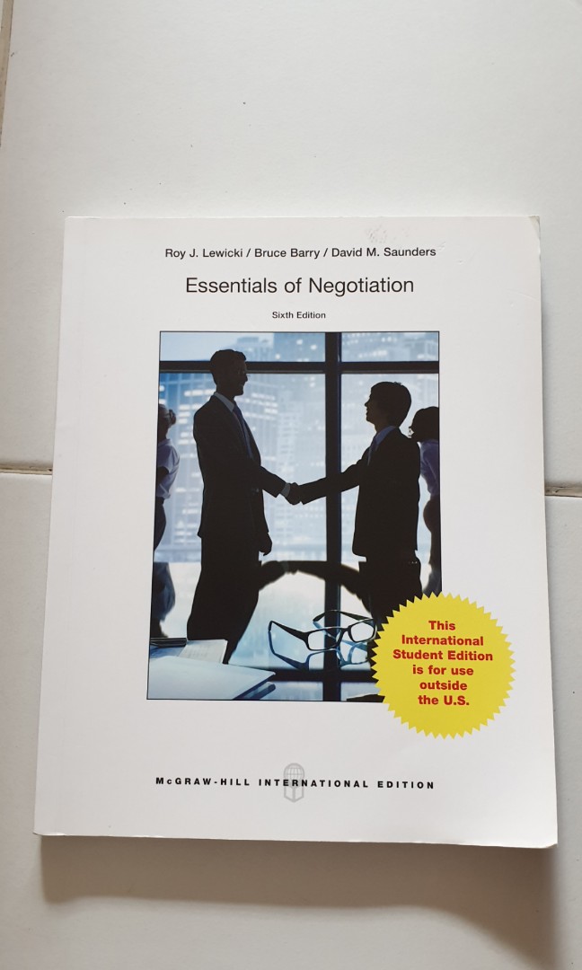 Business Negotiation Book, Computers & Tech, Office & Business ...