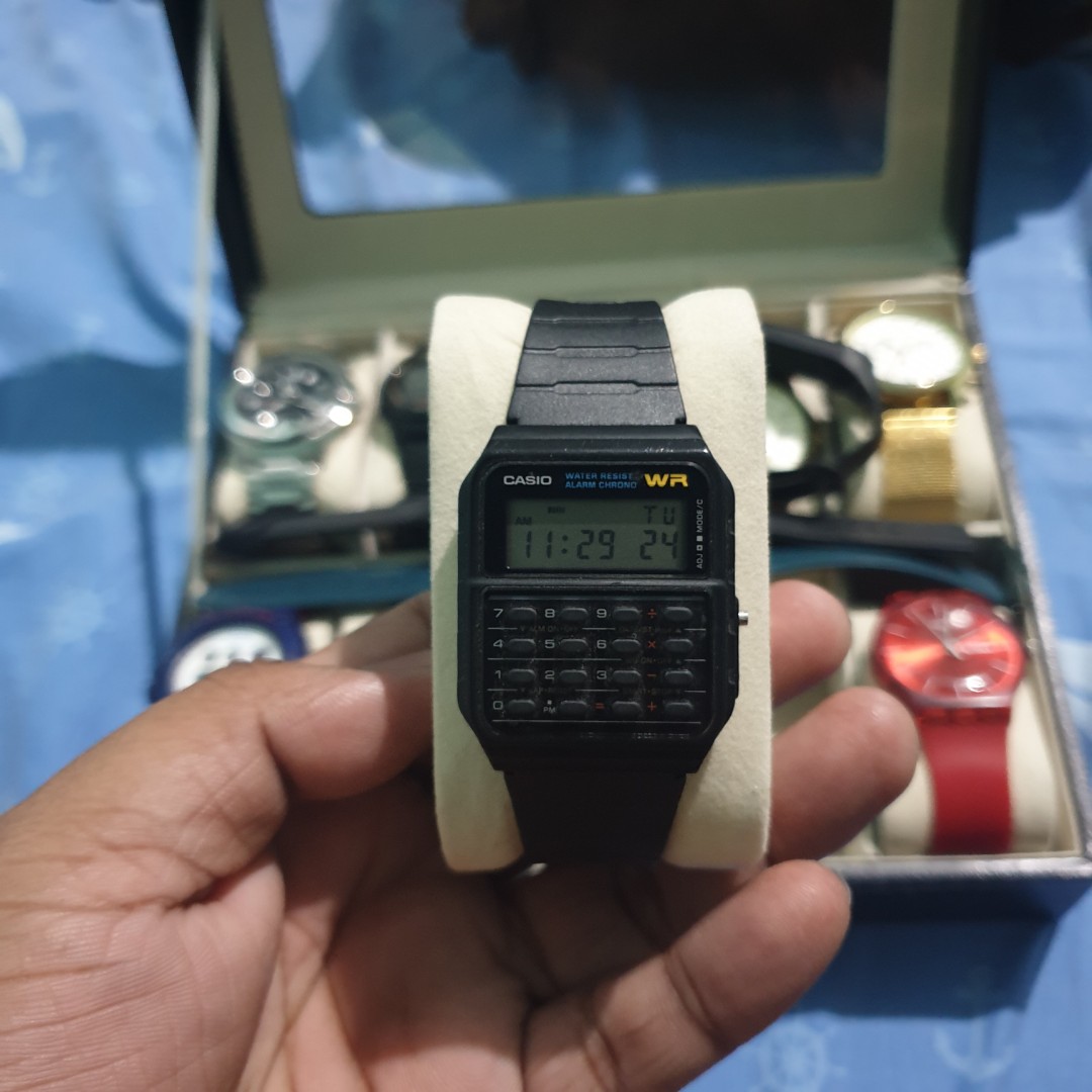 Casio Calculator Watch, Men's Fashion, Watches & Accessories, Watches ...