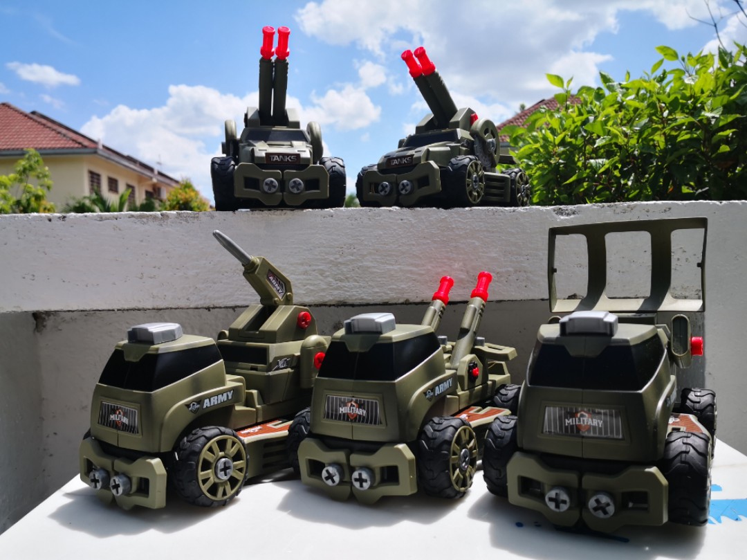 Children DIY self assemble army tank trucks car series suitable for ...