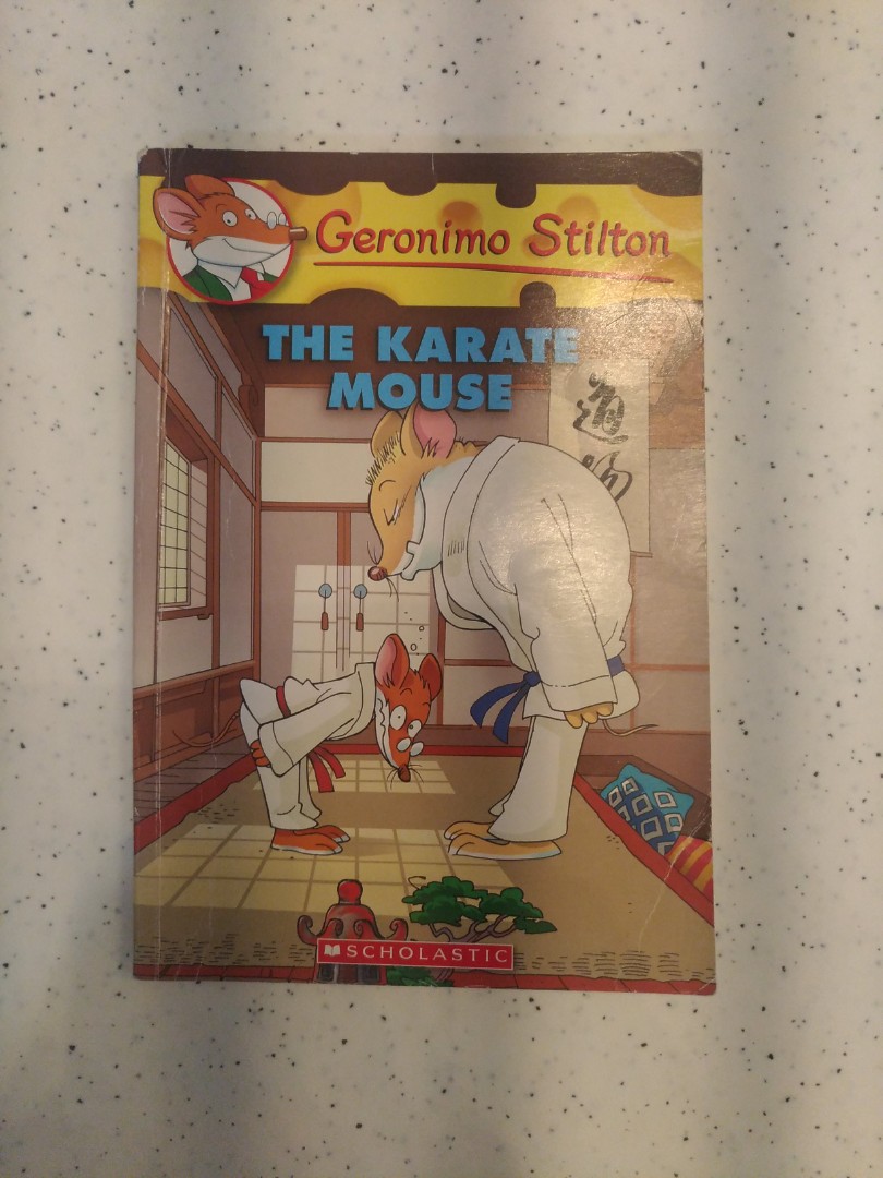 Geronimo Stilton - The Karate Mouse, Hobbies & Toys, Books & Magazines ...