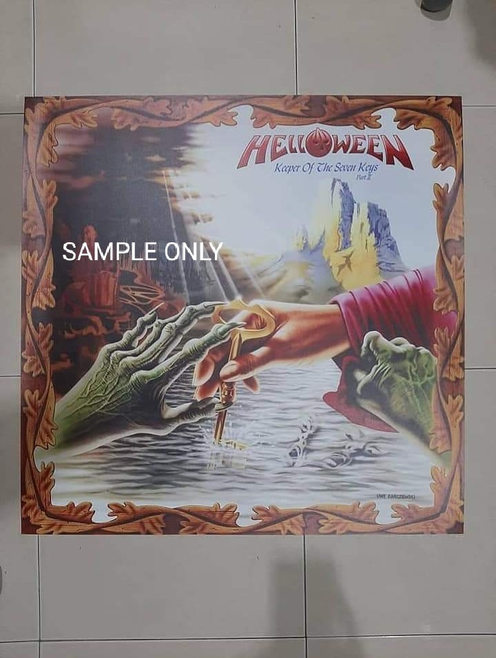 HALLOWEEN KEEPER OF THE SEVEN KEYS PART II, POSTER ALBUM, MUSIC WALL ...