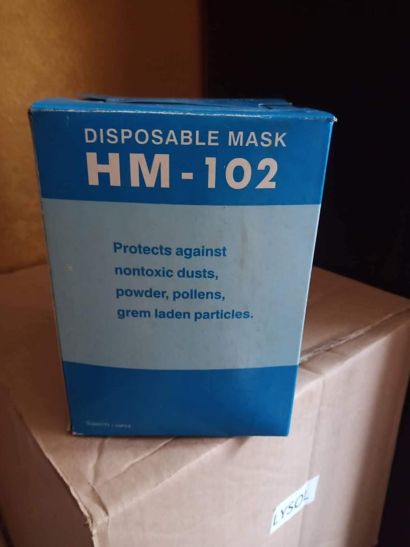 HM-102 Dust Mask, Beauty & Personal Care, Face, Face Care on Carousell