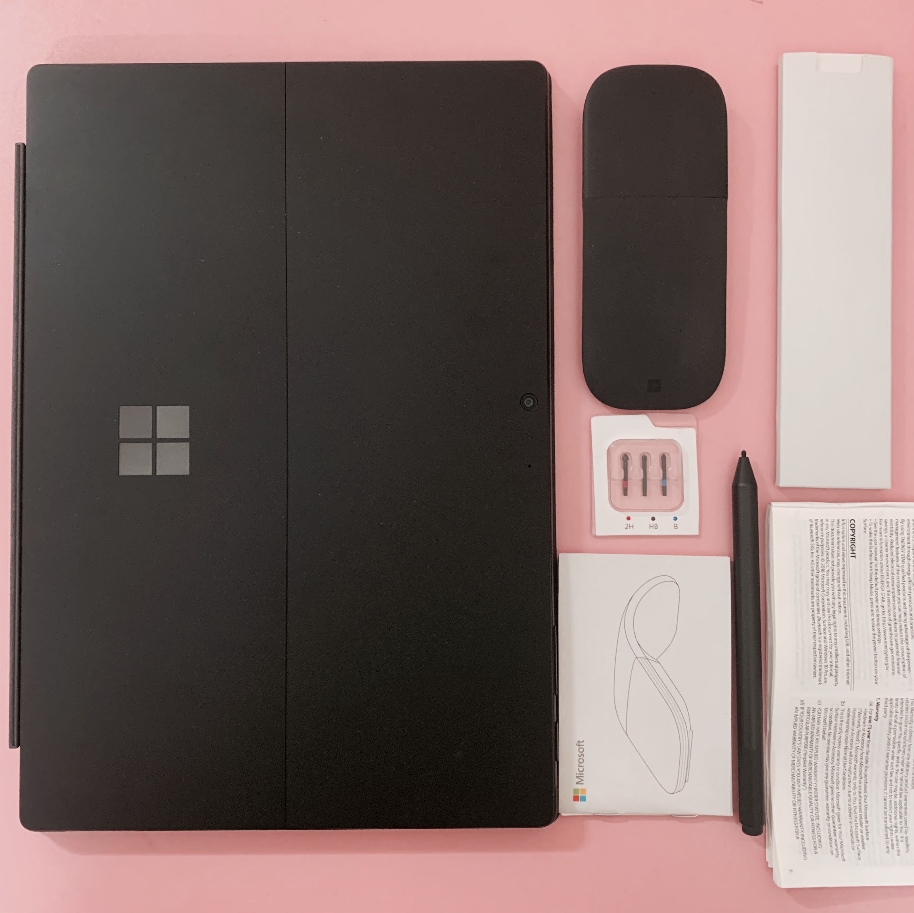 Microsoft Surface Pro 6 256GB i5 8th gen with Keyboard Arc Mouse and ...