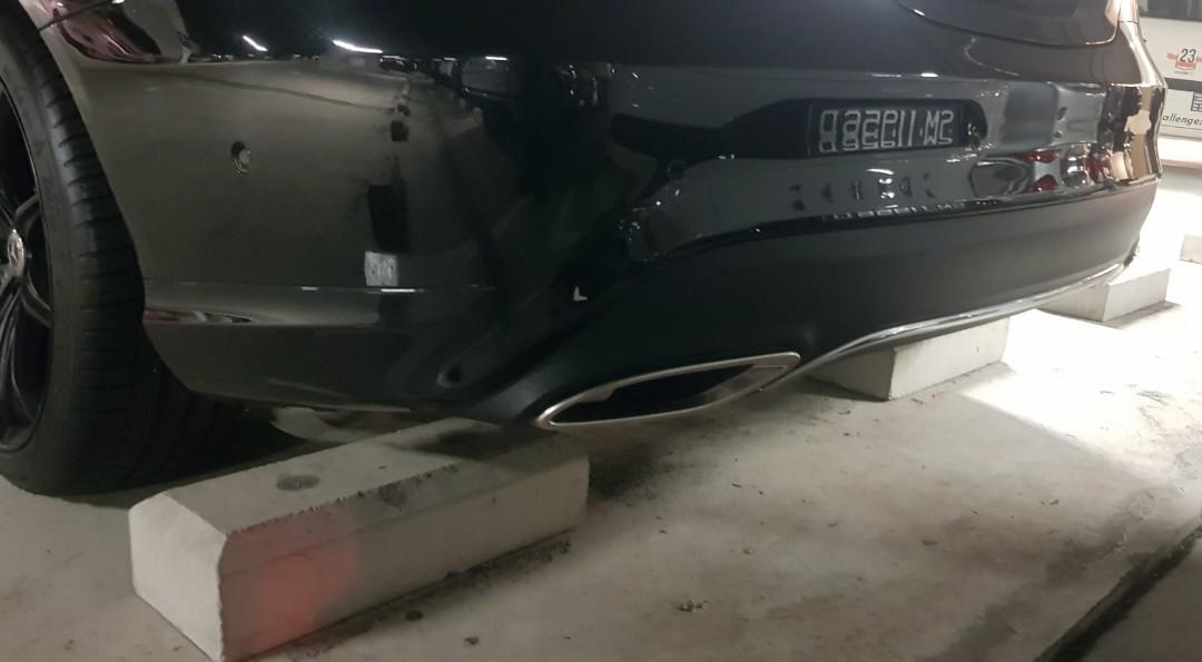 Original Facelift Mercedes Benz Cla 200 front and rear bumper, Car ...
