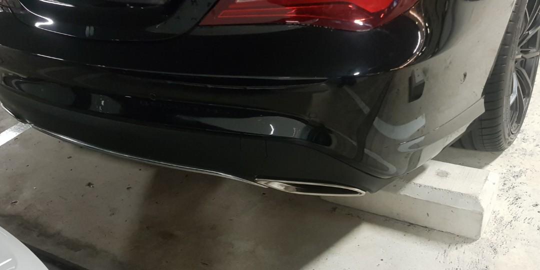 Original Facelift Mercedes Benz Cla 200 front and rear bumper, Car ...