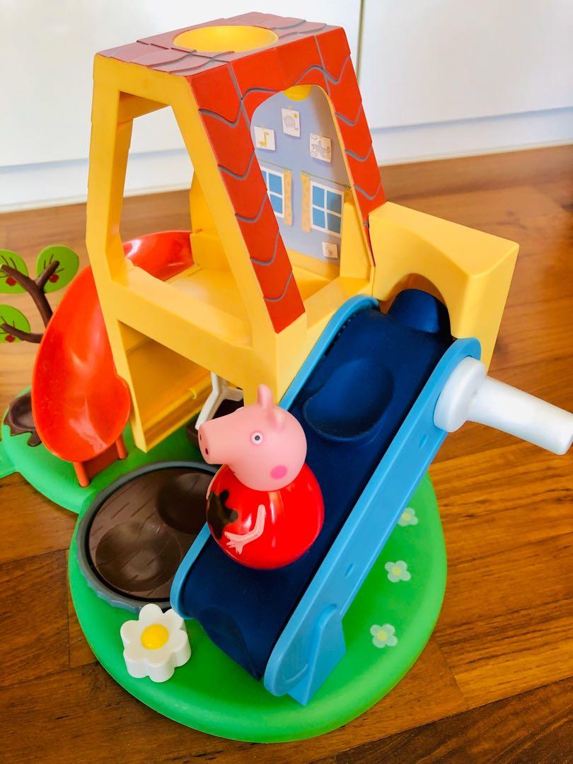 Peppa Pig Weebles Wind and Wobble Playhouse, Hobbies & Toys, Toys ...