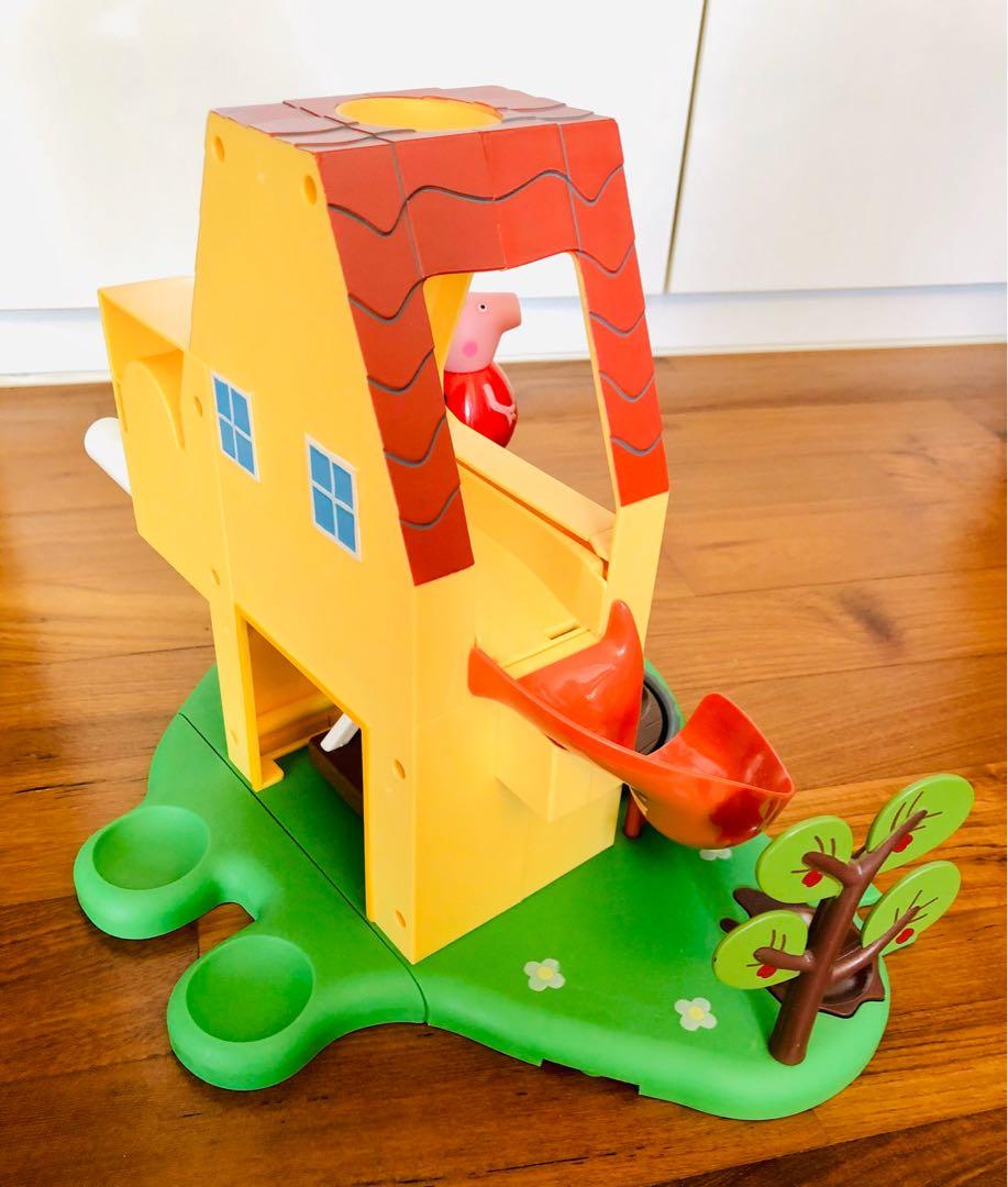 Peppa Pig Weebles Wind and Wobble Playhouse, Hobbies & Toys, Toys ...