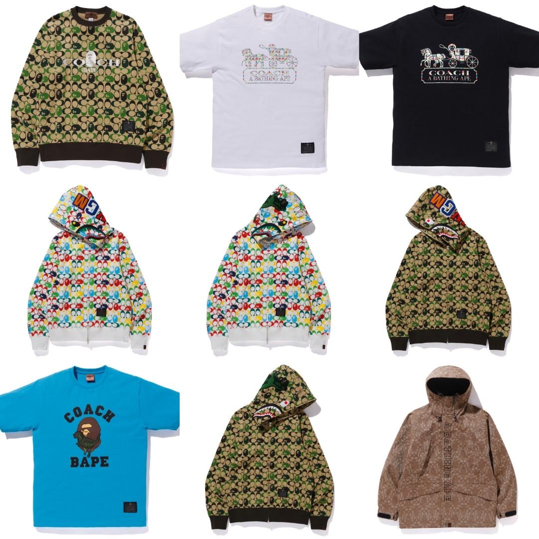 [PREORDER] BAPE X COACH COLLAB, Men's Fashion, Tops & Sets, Tshirts ...