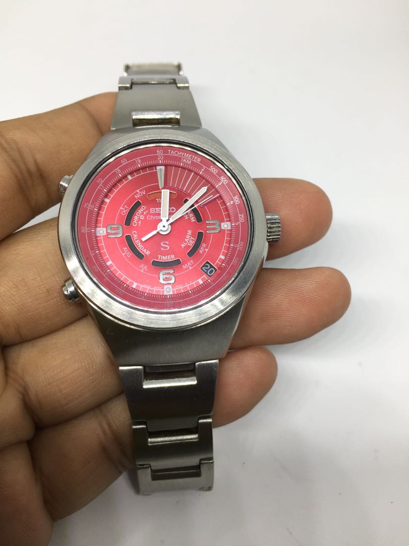 Rare JDM seiko SUS 6m26-6020 dancing hands watch for mens, Men's ...