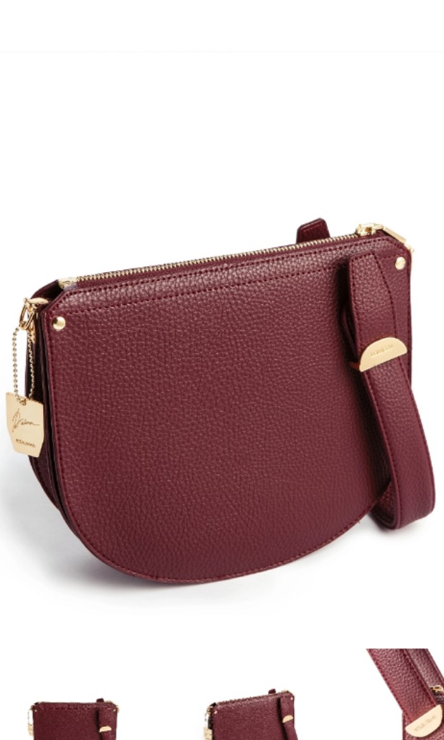RIZALMAN RIMOON - MAROON, Women's Fashion, Bags & Wallets, Cross-body ...