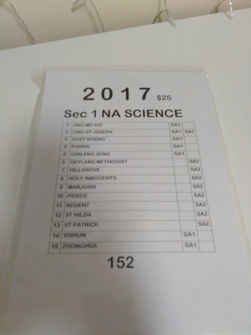 English ,Science and Maths Exam paper (NA), Hobbies & Toys, Books ...