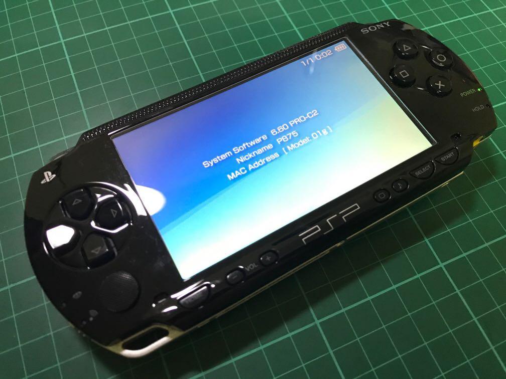 Sony Psp 1000 Black, Video Gaming, Video Game Consoles, PlayStation on Carousell