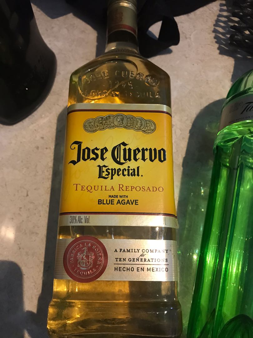 Tequila Reposado, Food & Drinks, Alcoholic Beverages on Carousell
