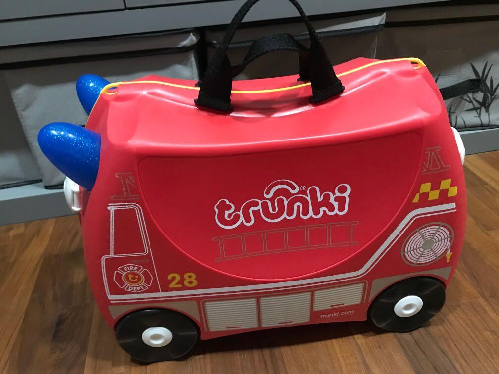 Trunki Luggage fire truck, Hobbies & Toys, Toys & Games on Carousell