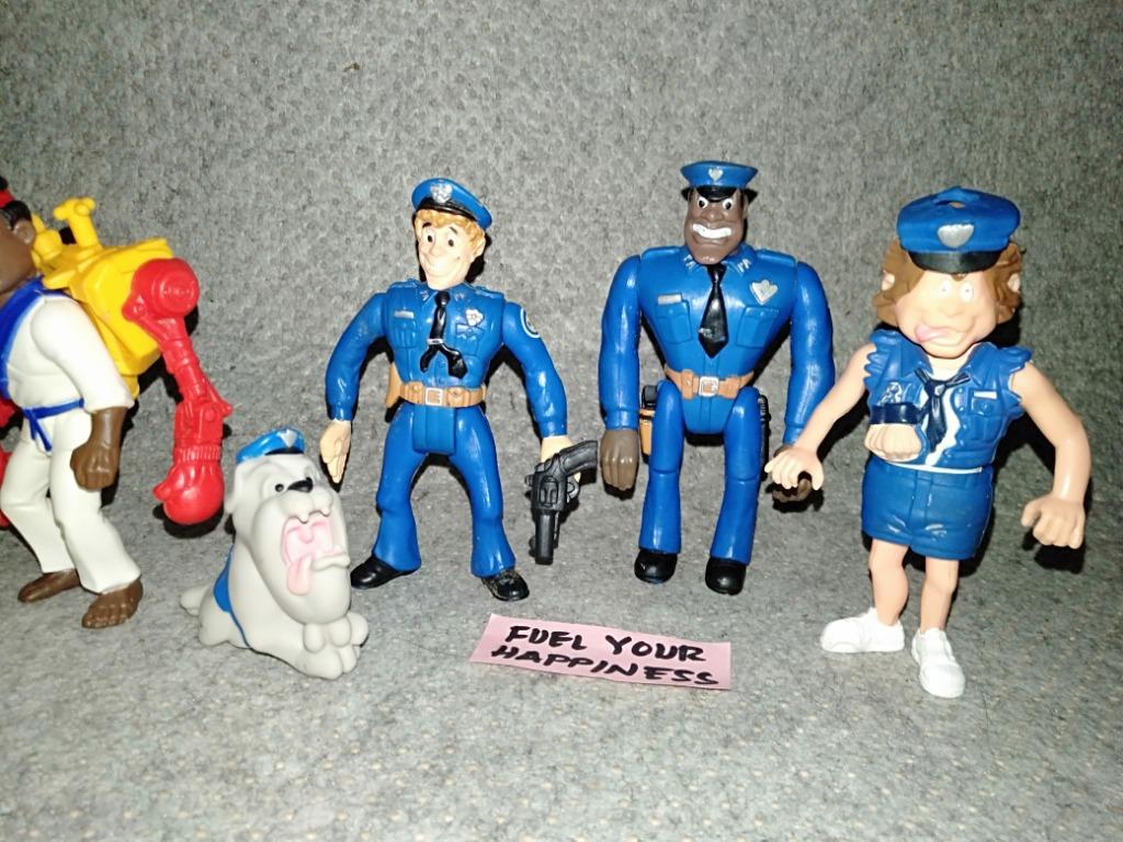 Vintage 1988 Kenner Police Academy Cartoon TV Series Action Figures ...