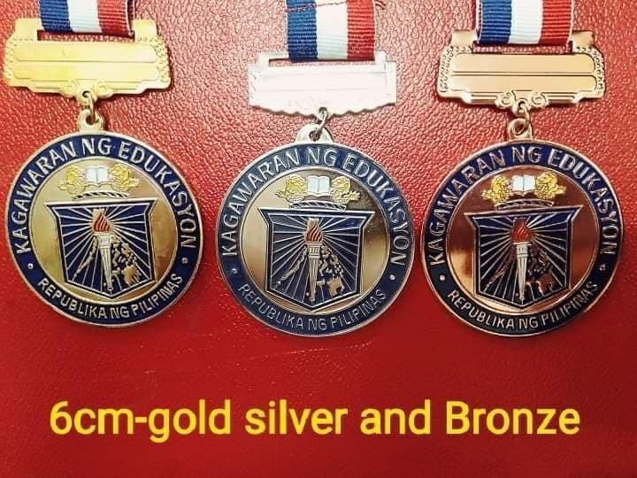 WE RUSH Cheapest manufacturer Kagawaran medals Book and Torch DEPED ...